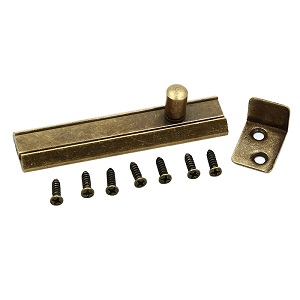 Stainless Steel Hidden Door Bolt Security Guard Do... – Grandado