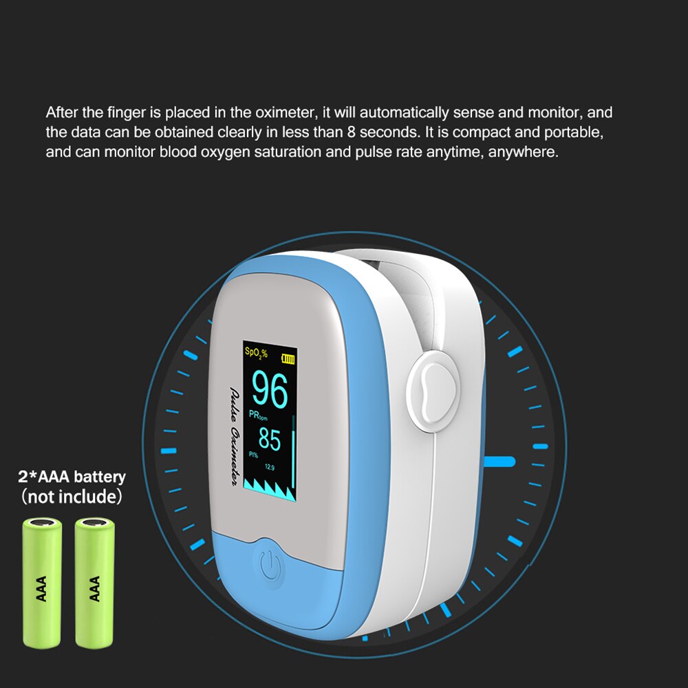 Yai Draagbare Vingertop Pulsoxymeter Bloed Zuursto... – Vicedeal