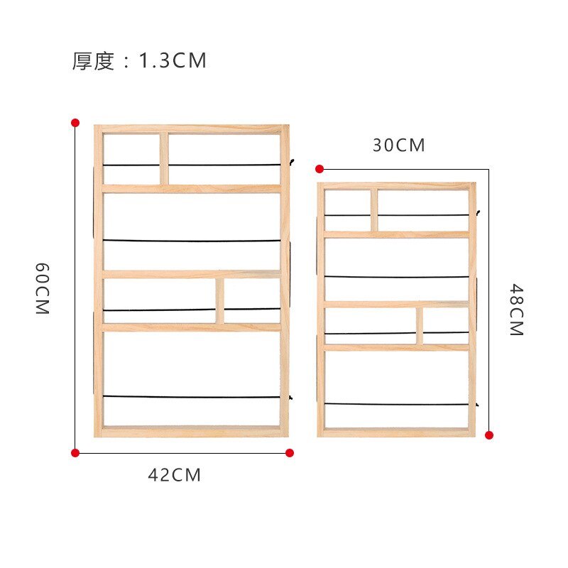 Wall Organizer Divided Storage Box Display Tray fo... – Grandado