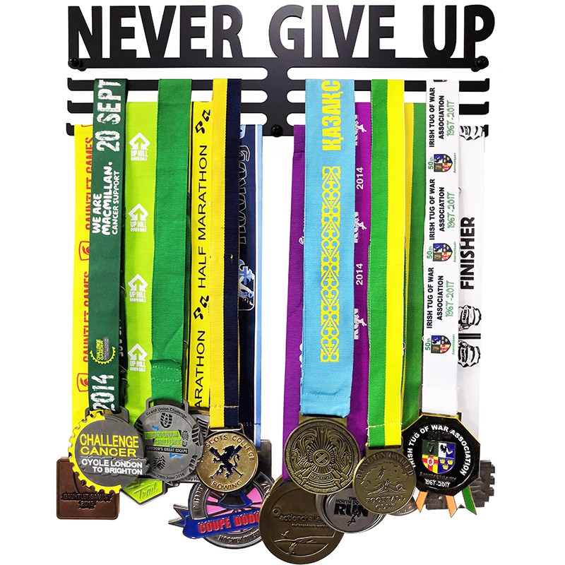 No Limits Never Give Up Marathon metal medal hange... – Vicedeal