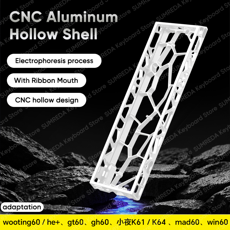 Wooting 60HE GH60 Holy60 Hollow Aluminum Keyboard ... – Grandado