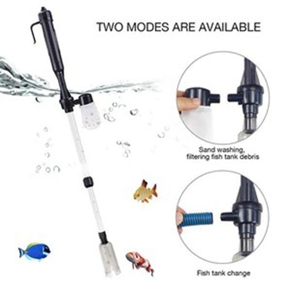Electric Aquarium Gravel Cleaner Aquarium Electric... – Grandado