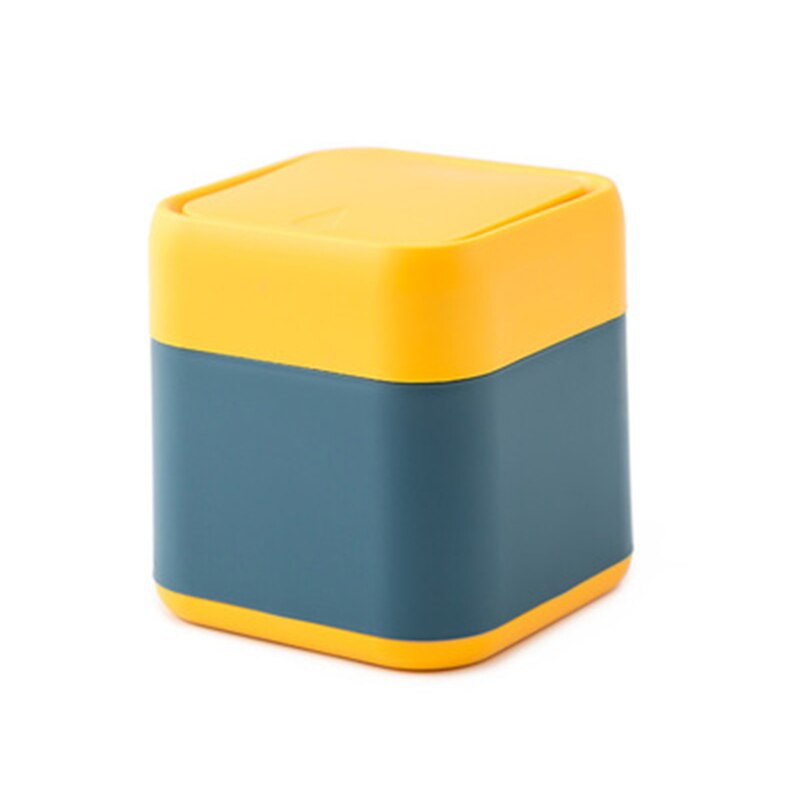 Mini Dustbin Desktop Garbage Basket Family Office ... – Grandado