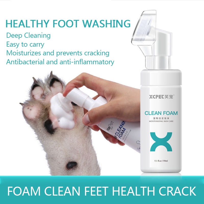 Dog foot washing artifact free scrub foot cleaning... – Vicedeal
