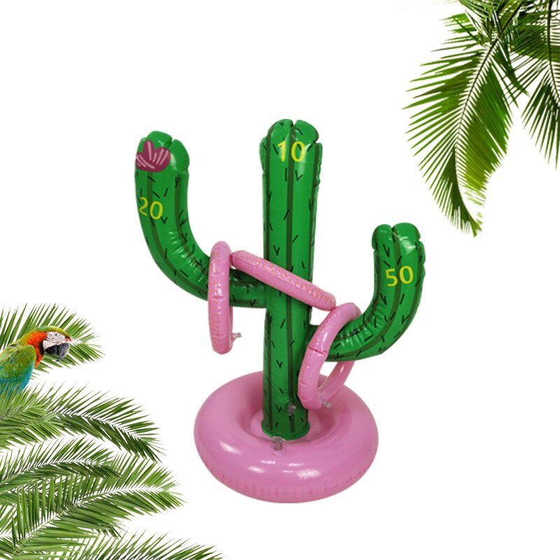 BBSKY Inflatable Cactus Cross Ring Toss Game Swim ... – Grandado