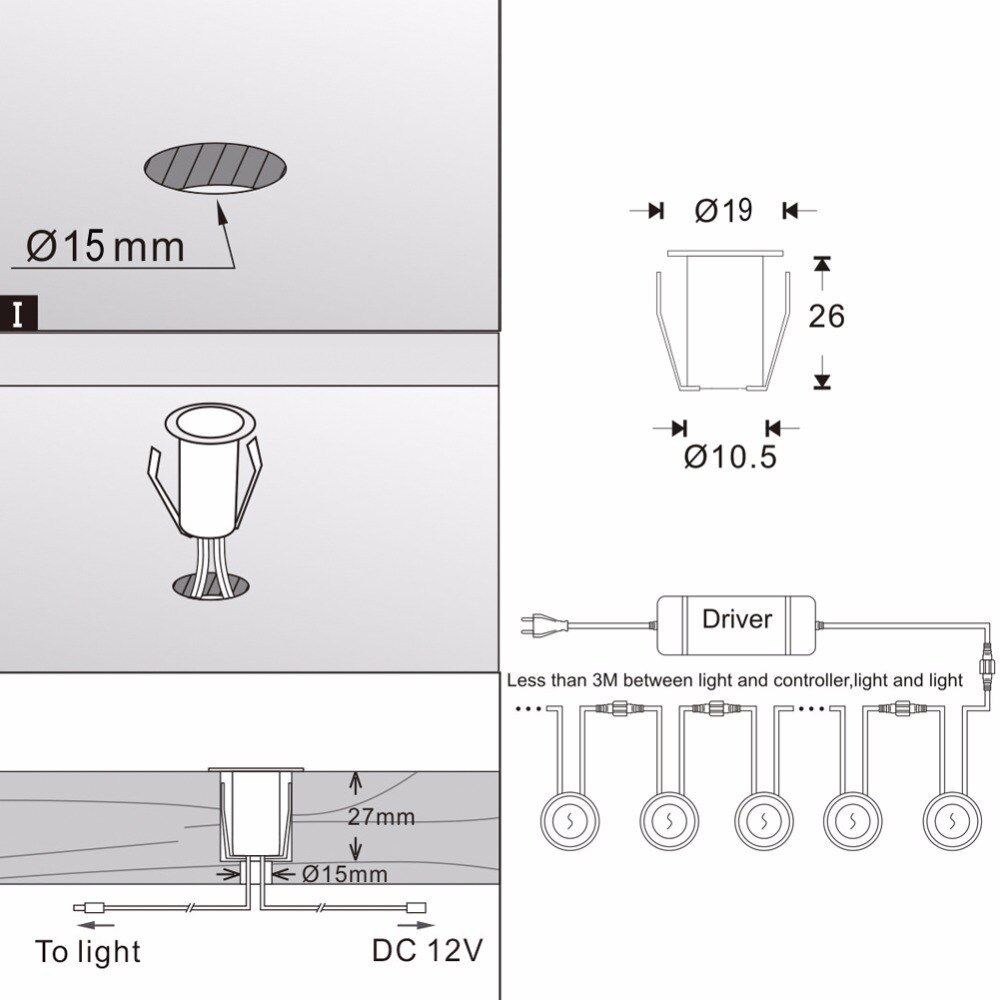 FVTLED 10pcs/Pack Waterproof IP67 Path Patio Paver... – Grandado