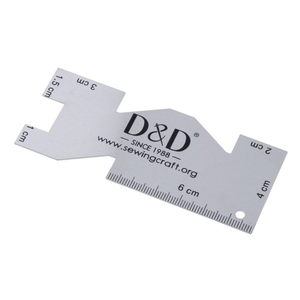 Metal Hem Measurement Hand Gauge Sewing Gauge With... – Vicedeal