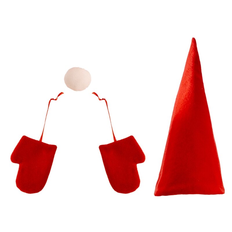 Julgran topper hatt svensk tomte tomte prydnad pry... – Vicedeal