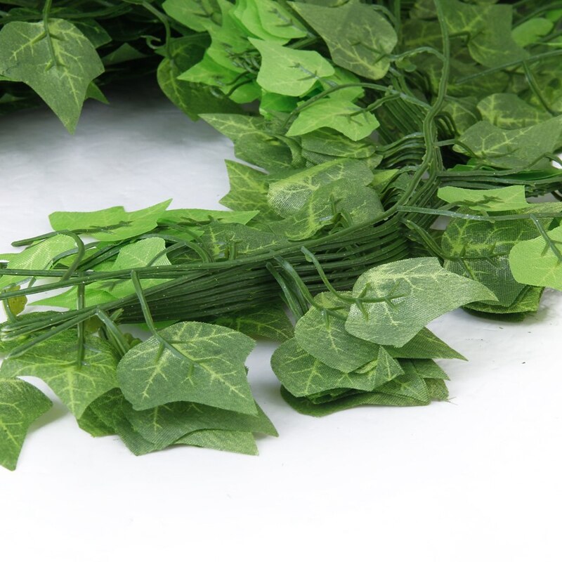 12 x Ivy Vine Decoration Artificial Plants - Leaf ... – Grandado
