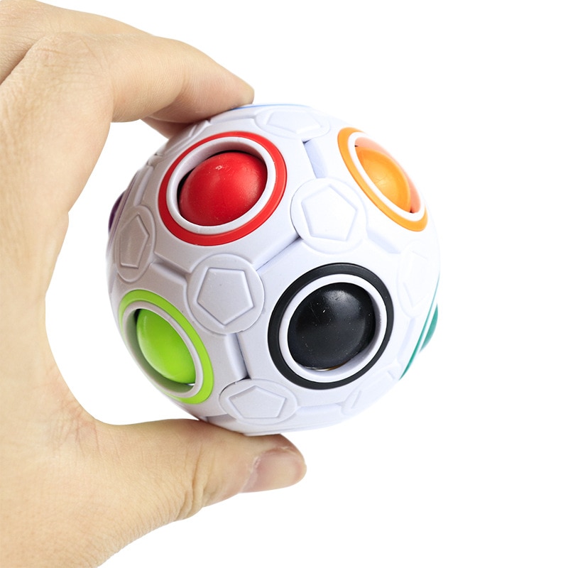 Fidget Toys Stress Reliever Rainbow Magic Ball Pla... – Vicedeal