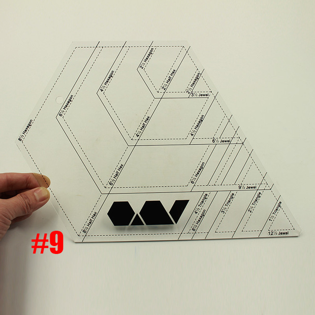 1pcs Plastic Clear Sewing Patchwork Ruler Tools Qu... – Grandado