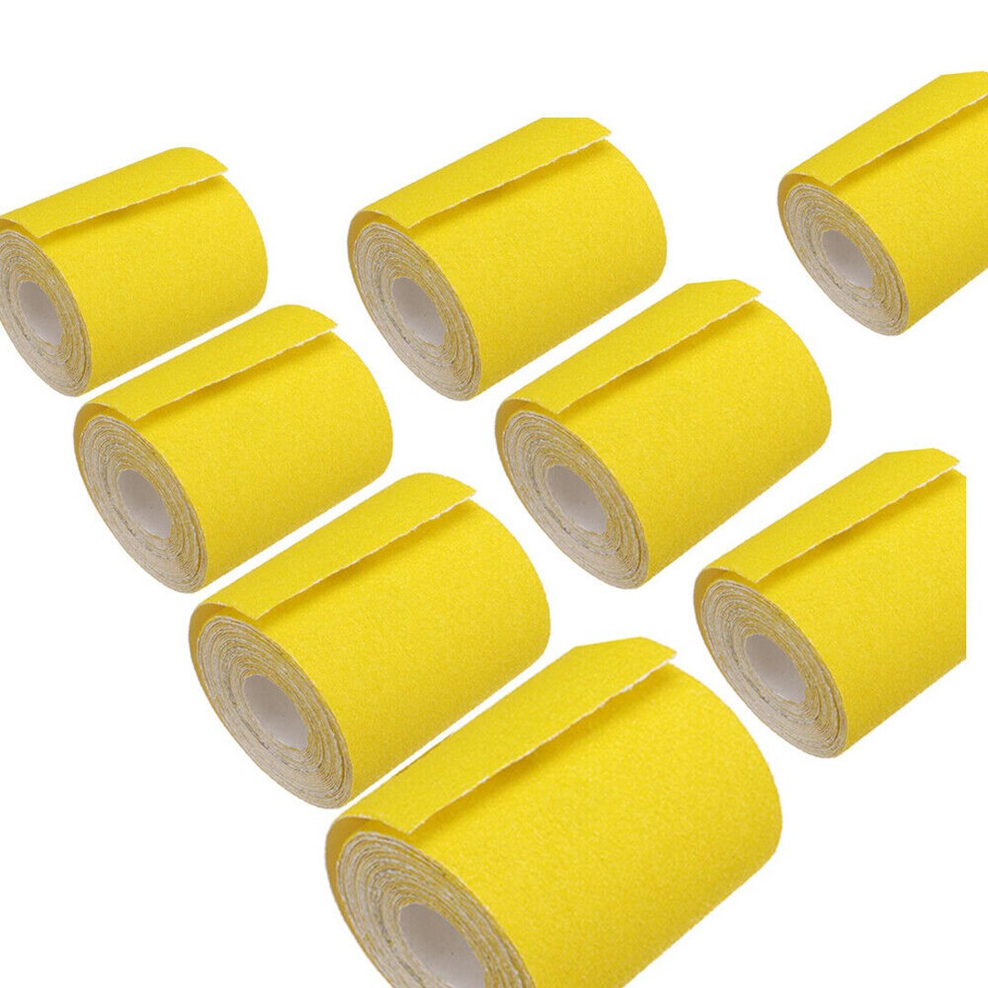 5 Rolls Aluminium Oxide Sanding Roll Grit 40 60 80... – Grandado