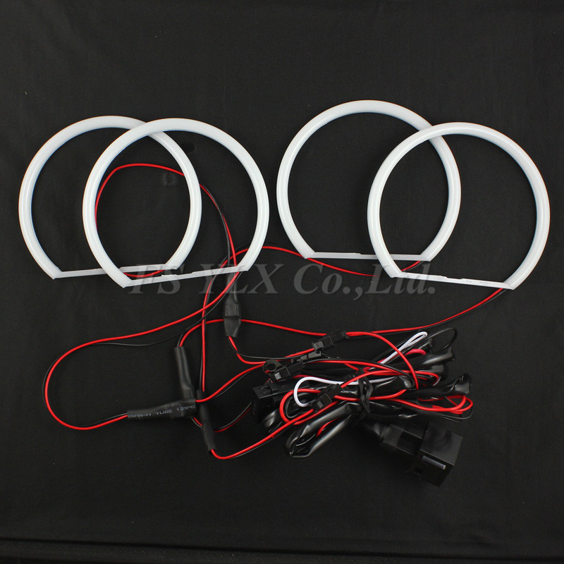 SMD LED Angel Eyes For BMW E46 Projector Cotton Ye... – Vicedeal