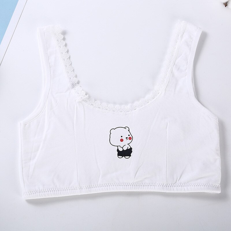 Solid Color Teen Underwear Puberty Girls Bra Teen ... – Vicedeal