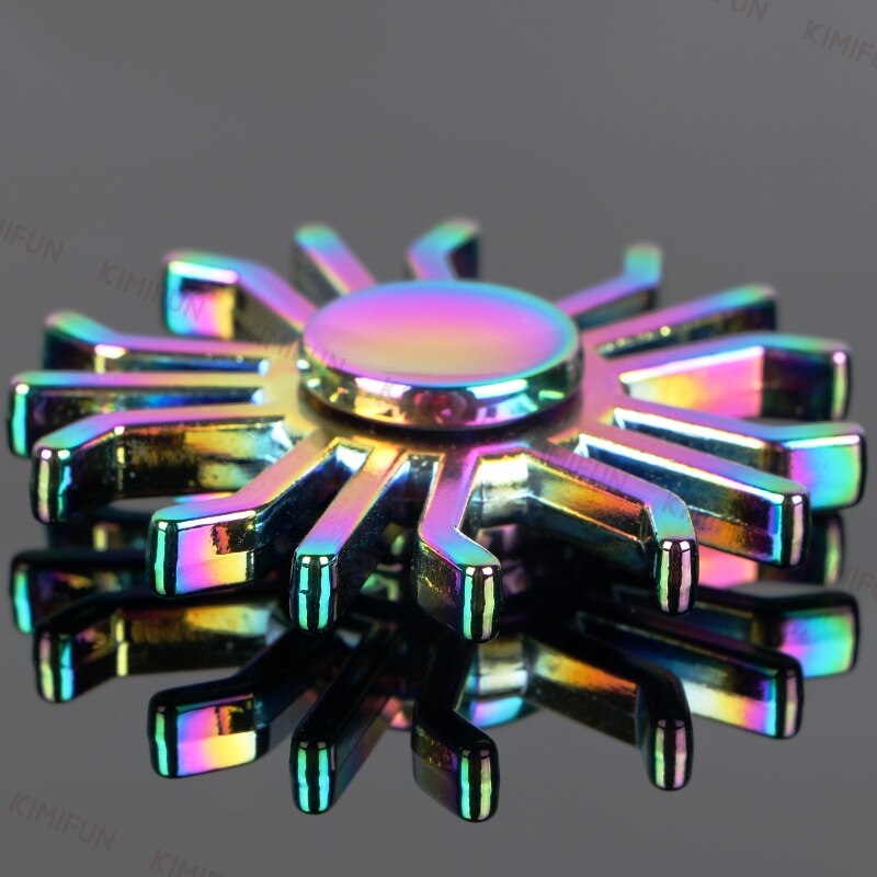 Longtemps coloré adulte Tri-spinner enfant main Sp... – Grandado