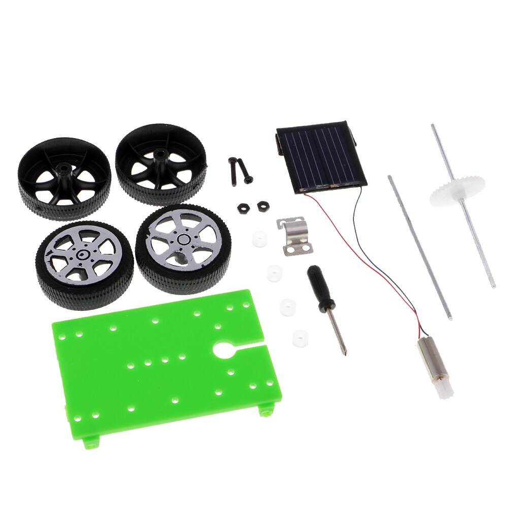 Mini Solar Power Car Toy Self Assembly RC Model Pu... – Grandado