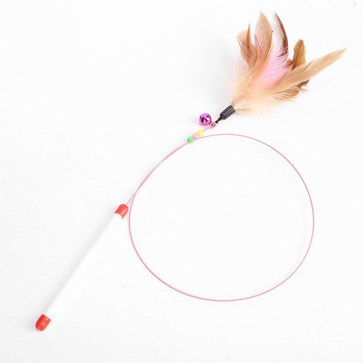 cat stick Feather bell super long teasing cat stic... – Grandado