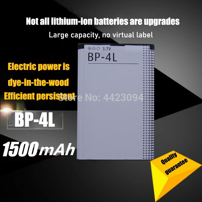 1pc 1500mAh BP-4L BP4L BP 4L Li-ion Lithium Rechar... – Vicedeal