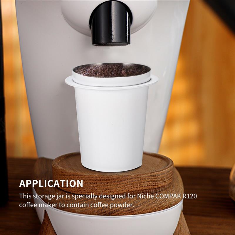 58mm Grinder Powder Receiver Stainless Steel Coffe... – Grandado