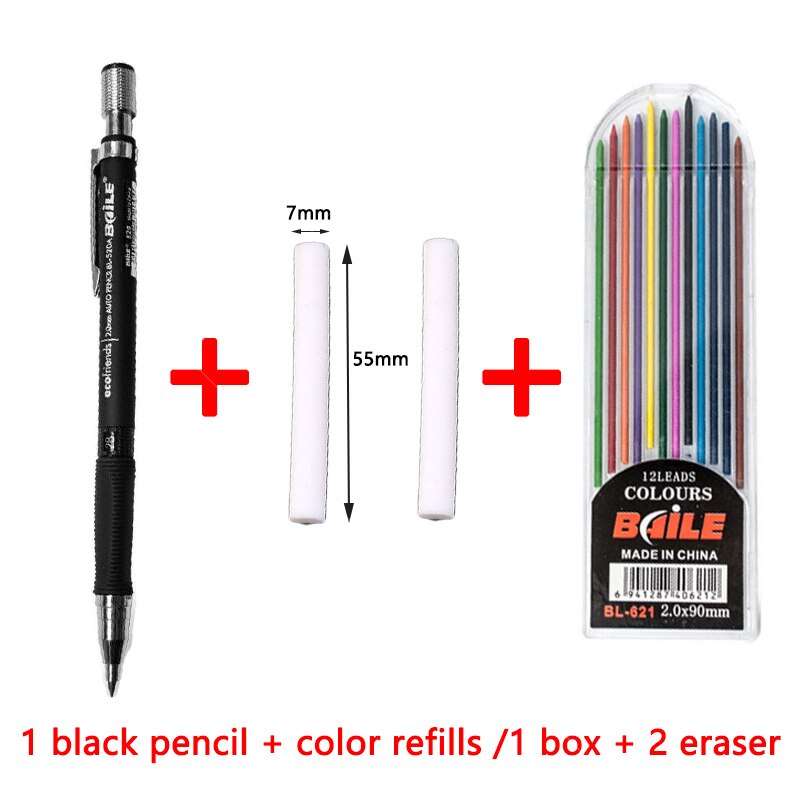 4 pcs/set Pencil switchable drawing without sharpe... – Vicedeal