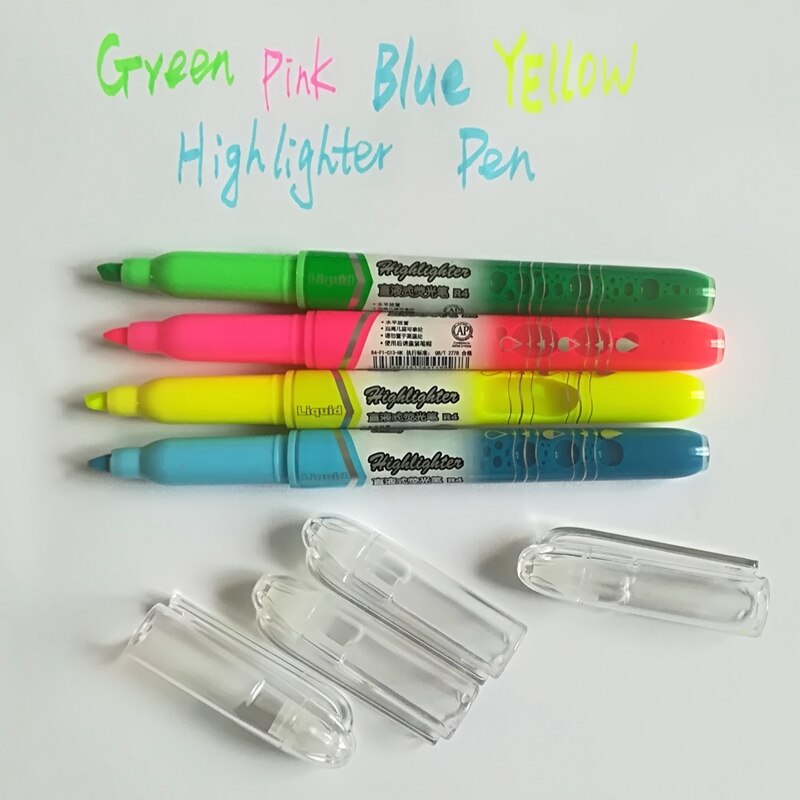 Colorfull School Highlighter Pen Students Highligh... – Grandado