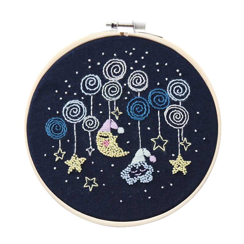 Easy DIY Cartoon Embroidery with Hoop for Beginner... – Grandado