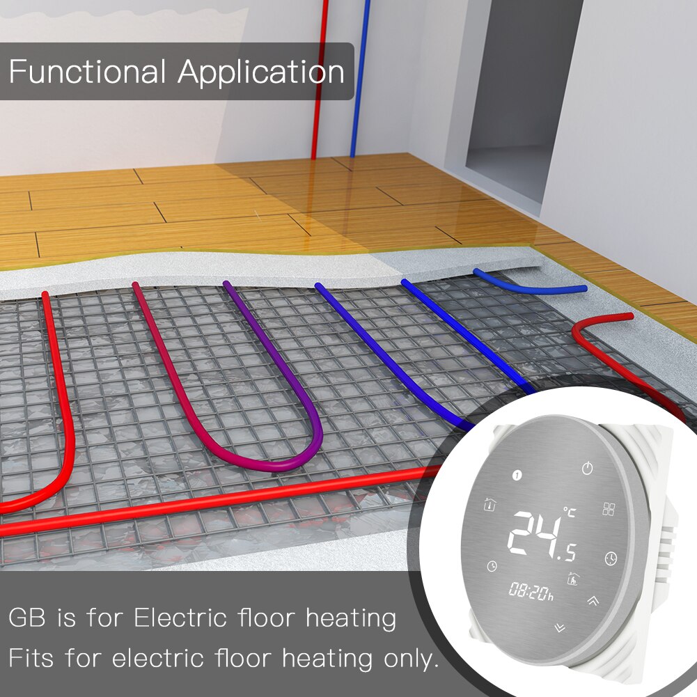 WiFi Smart Thermostat Electric Underfloor Heating ... – Grandado