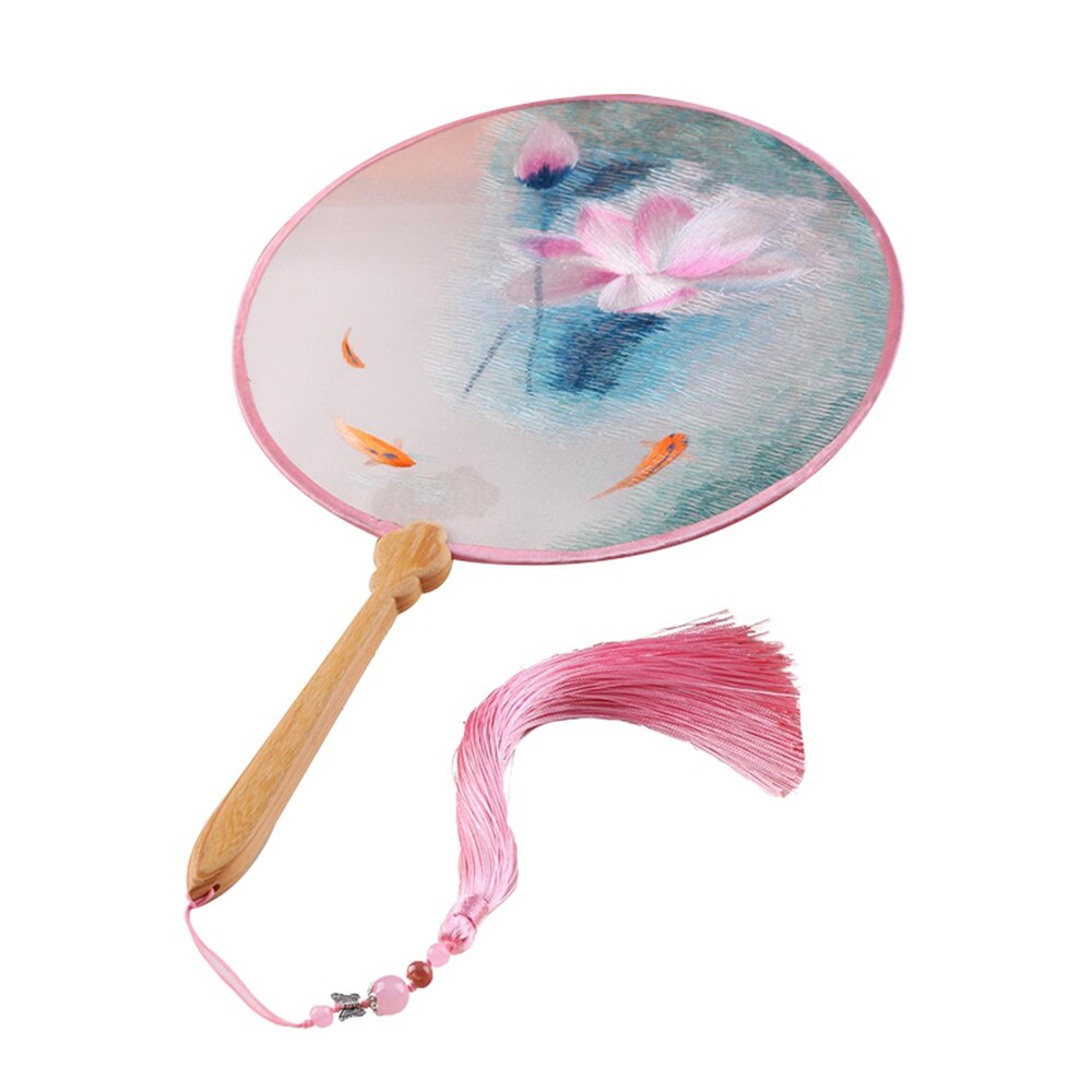 Intangible cultural Chinese Silk Fan Handmade Suzh... – Vicedeal