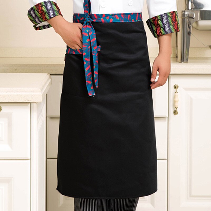 Cook suit aprons waiter aprons work waitress unifo... – Vicedeal