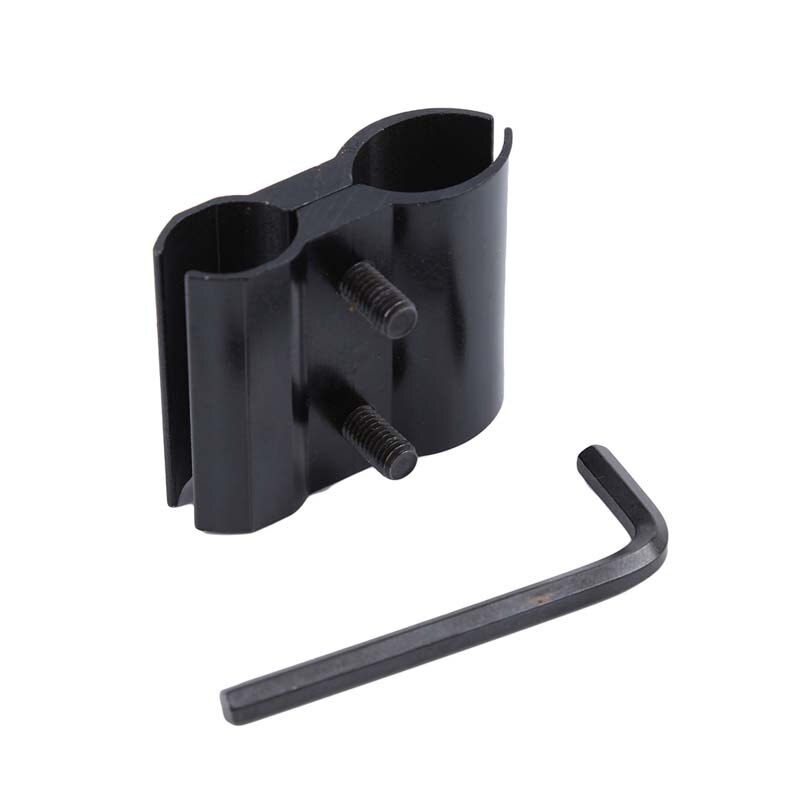 Black Durable Aluminum Alloy Double Clamp Fixed Pi... – Vicedeal