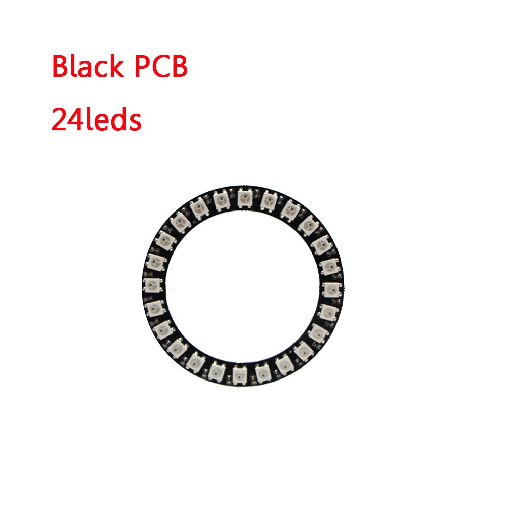 WS2812B ic Built-in RGB pixel Ring 8/16/24/35/45 B... – Vicedeal