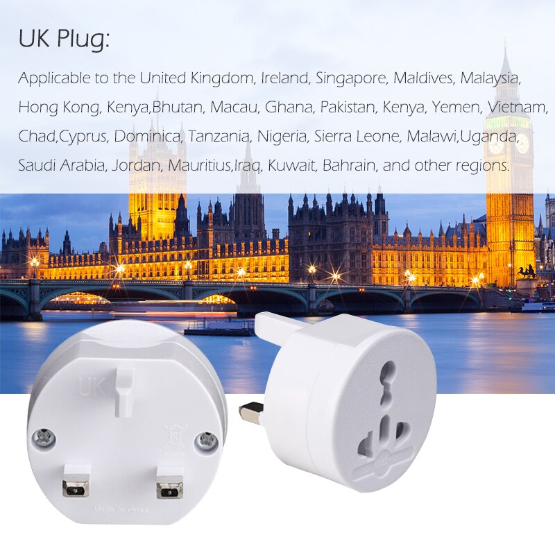 EU UK US AU Universal Power Adapter Charger Adapto... – Grandado