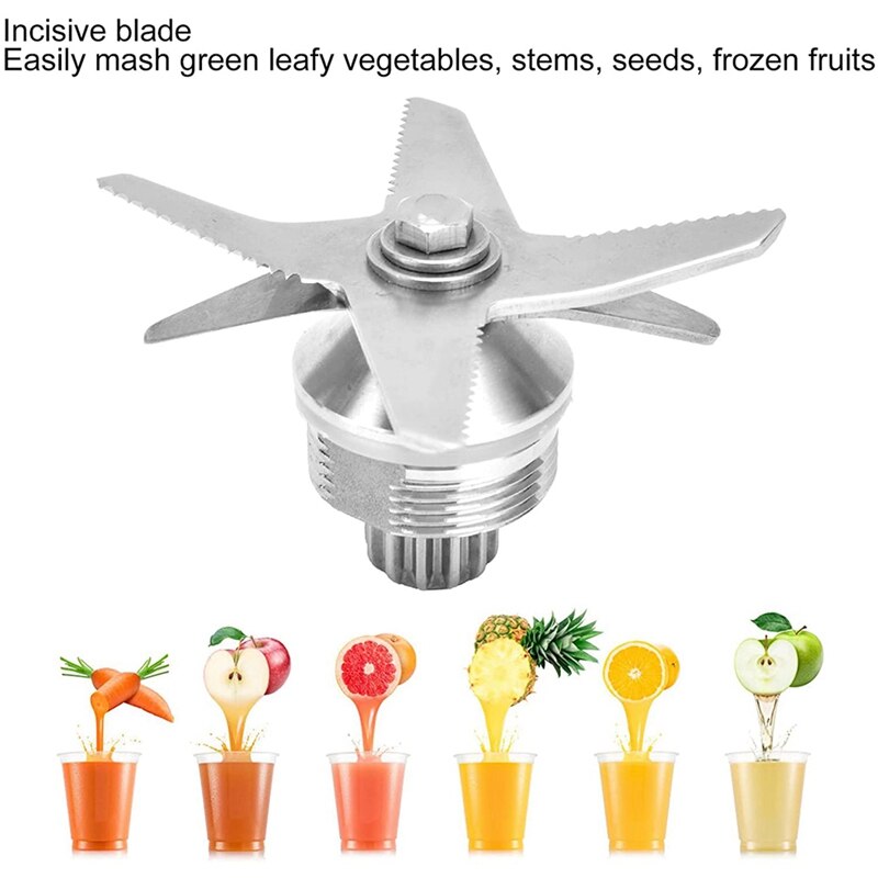 Blender Blade Replacement, 6-Blade Juicer Replacem... – Grandado