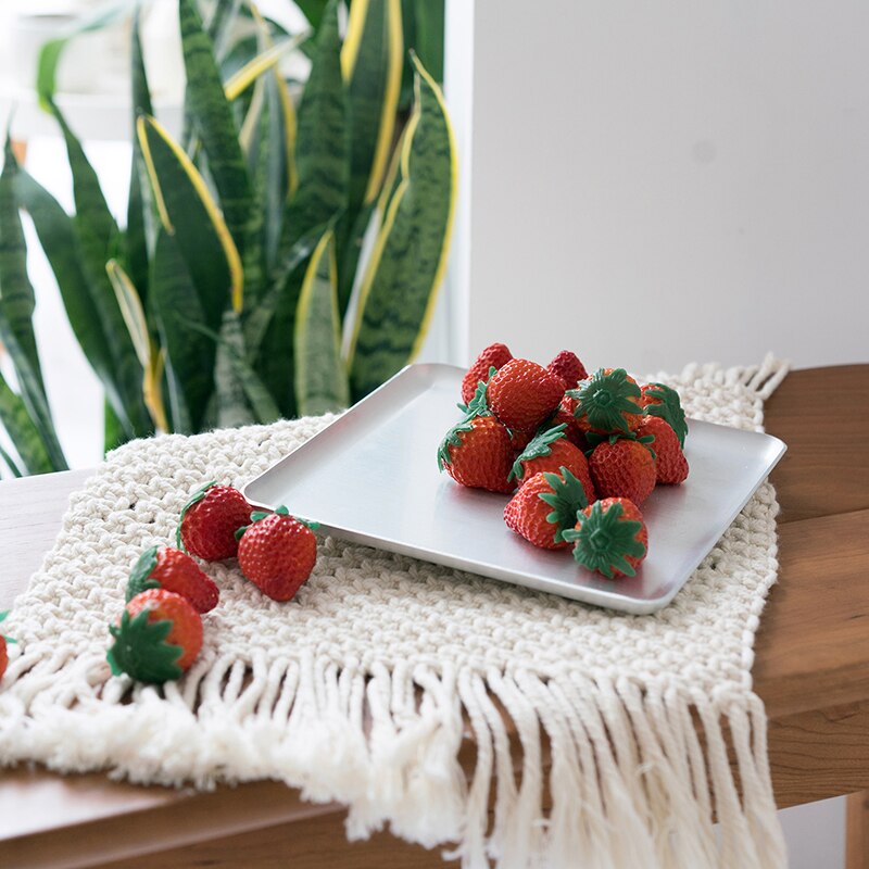 Resin Strawberry Simulation Strawberry Props Early... – Grandado