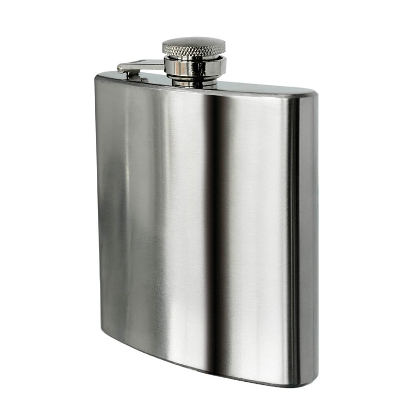 8 oz Stainless Steel Hip Flask – Vicedeal