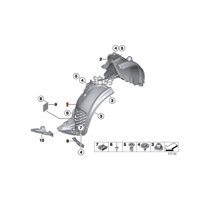 Wiel Cover Voorste Deel Linksvoor -b MwX3 F25 N47N... – Grandado