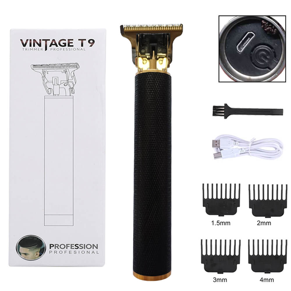 T-Type Head Bald Head Rechargeable Hair Clipper Mo... – Grandado