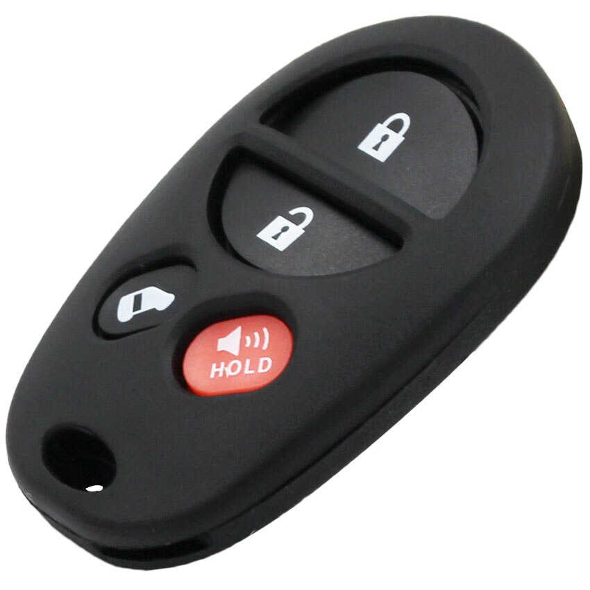 3+1 Buttons 4 button Remote Control Key Fob Shell ... – Grandado