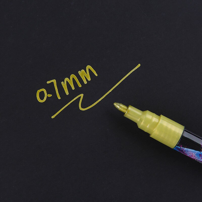 24 colors Metallic micron pen Detailed marking Met... – Grandado