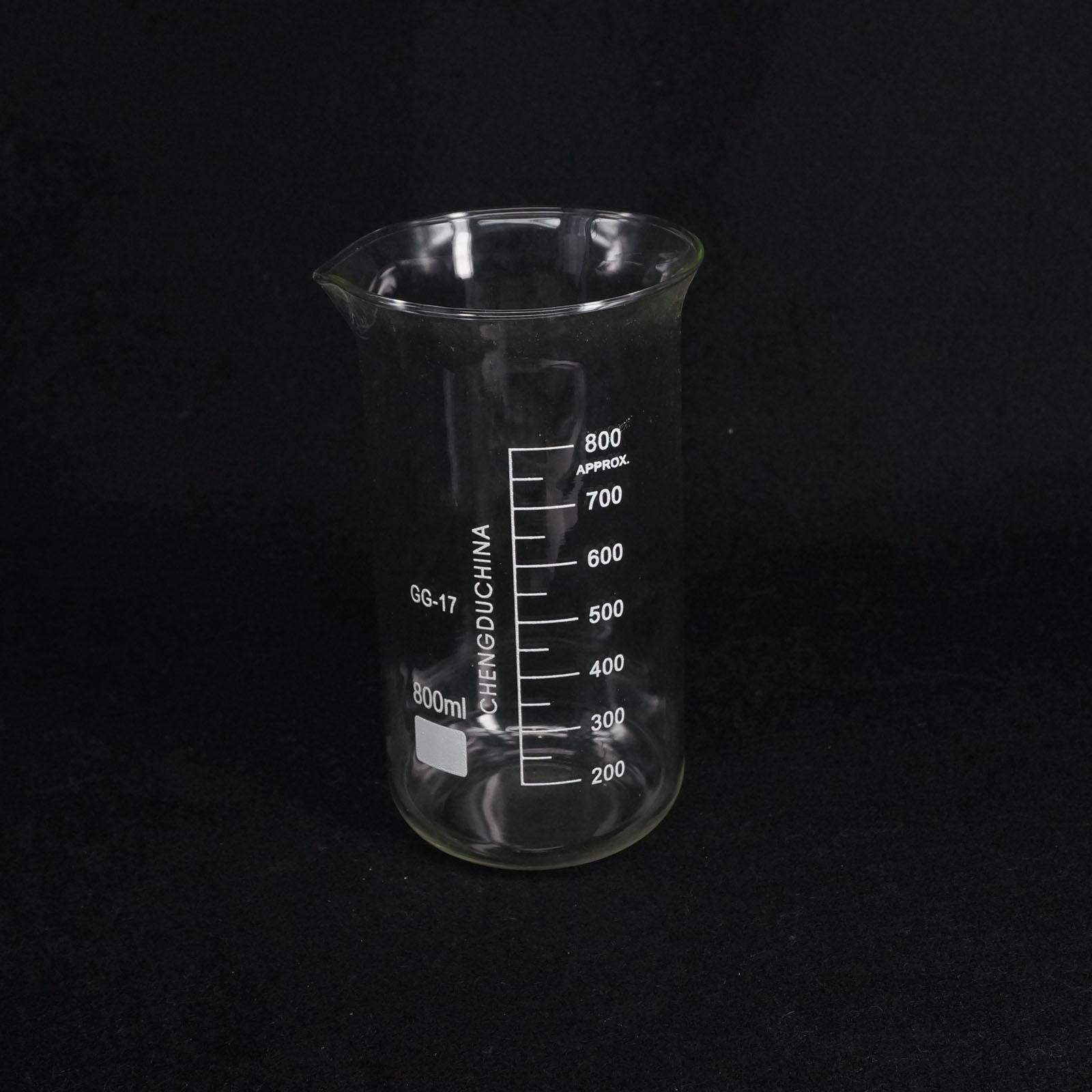 800ML Tall Form Beaker Chemistry Lab GG-17 Borosil... – Vicedeal