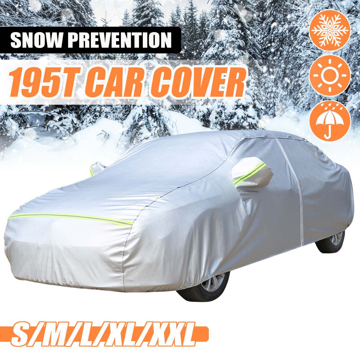 Car-Covers Protector Full Body Covers Reflective S... – Vicedeal