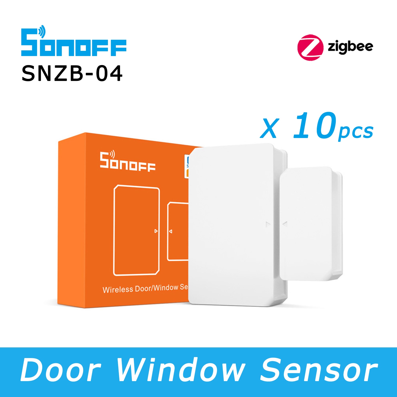 SONOFF SNZB 04 Zigbee Door Window Sensor, Work Wit... – Vicedeal