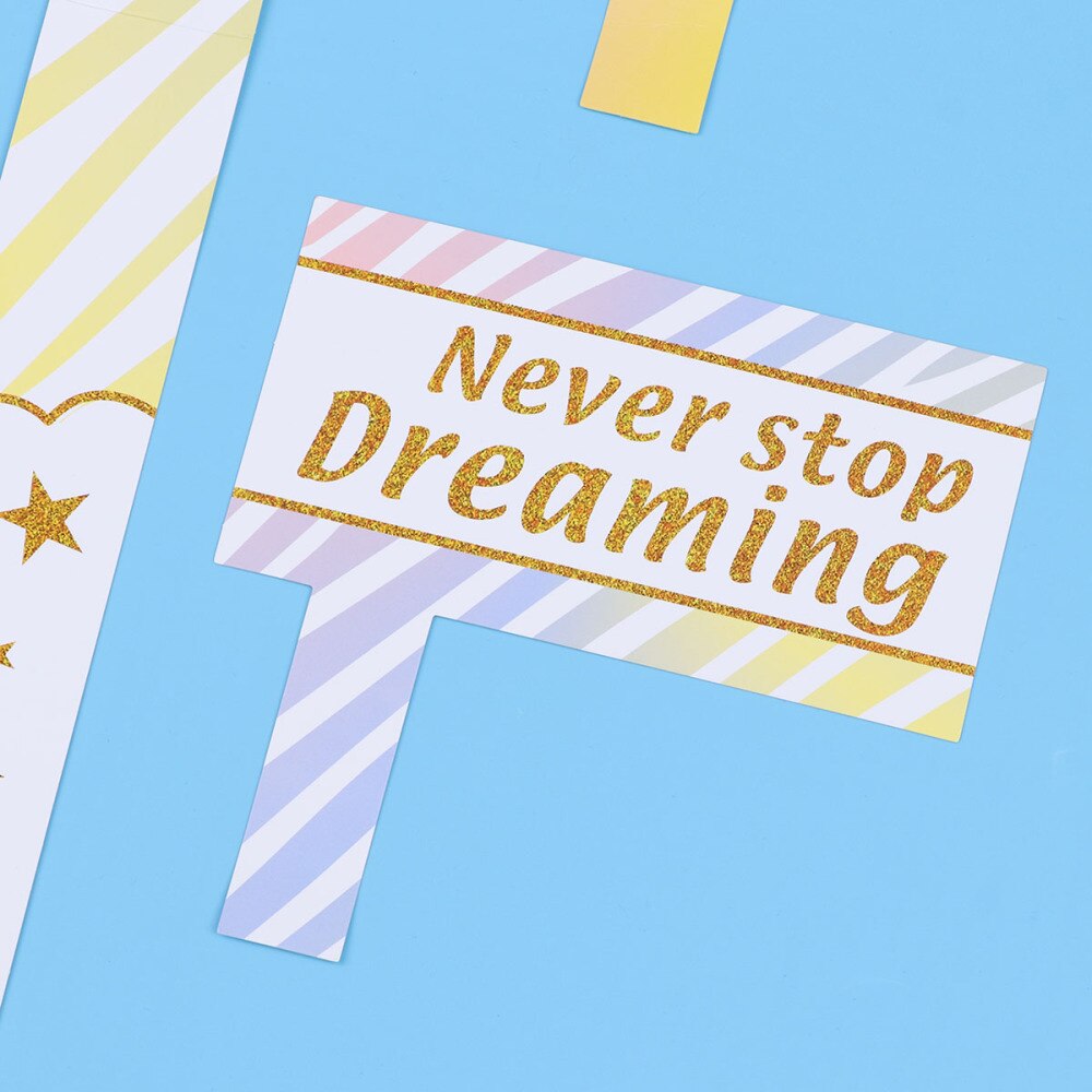 Magical Rainbow Photo Frame Props Photo Booth Prop... – Grandado