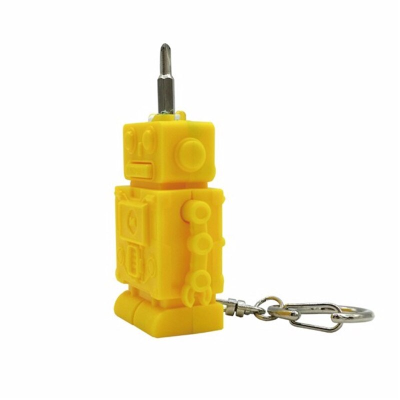 Multi-function robot key pendant with LED Flashlig... – Grandado