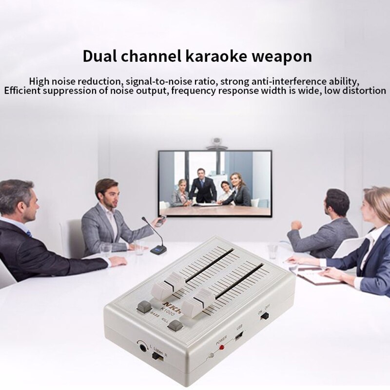 K1000 2 Ch Professionelle Tasche Handy Audio Sound... – Vicedeal