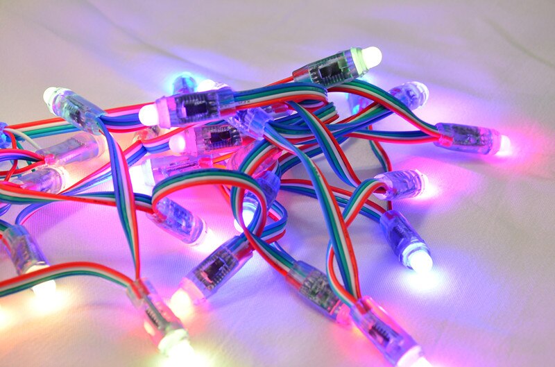 50PCS WS2801 RGB Full Color LED Pixel Module 12mm ... – Grandado