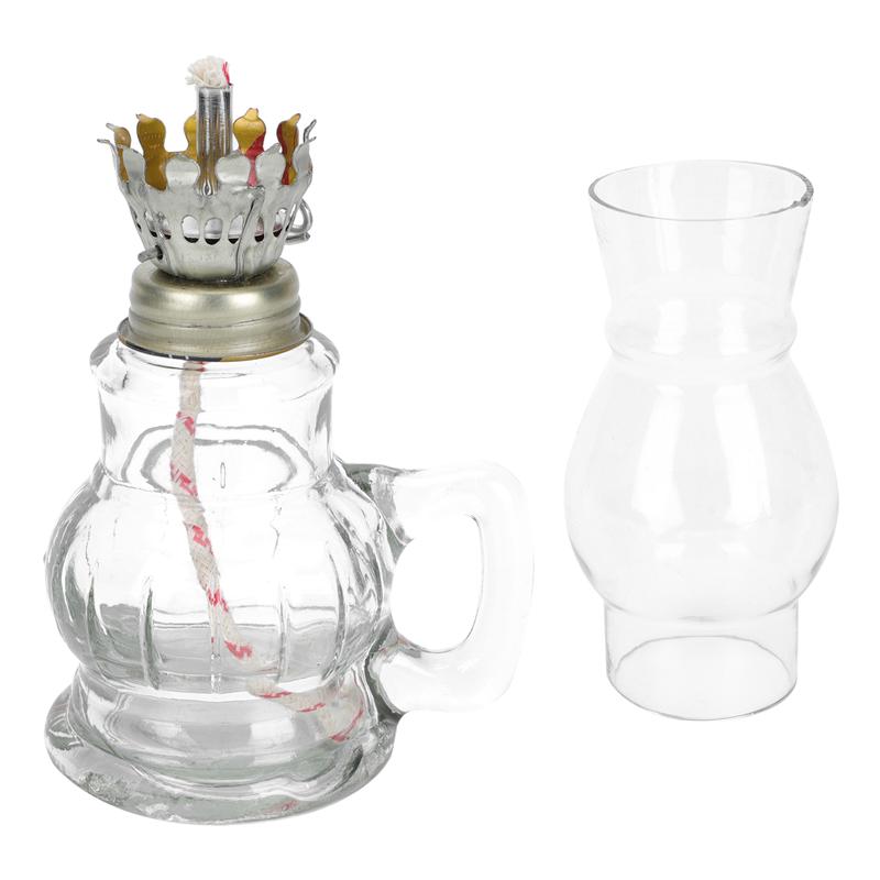 Vintage Glass Kerosene Lamp Retro Kerosene Lamp Po... – Vicedeal