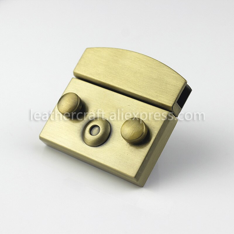 Rectangular Metal Press Push Lock Bag Briefcase Sp... – Grandado