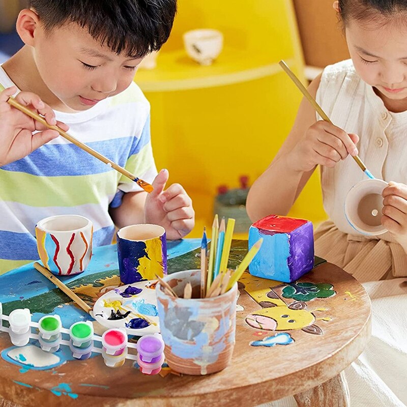 10 Strips 60 Potten Lege Verf Potten Witte Verf Cu... – Vicedeal