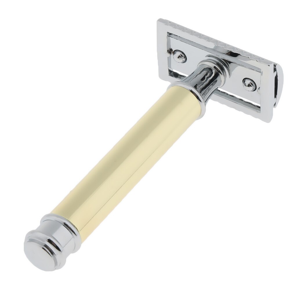 Men's Long Handle Metal Double Edge Saftey Raz... – Grandado